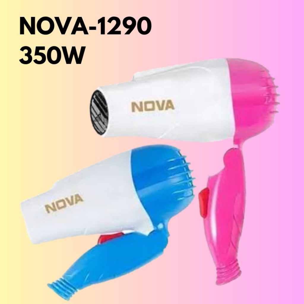 Jual Hairdryer Nova 350 watt/pengering rambut | Shopee Indonesia