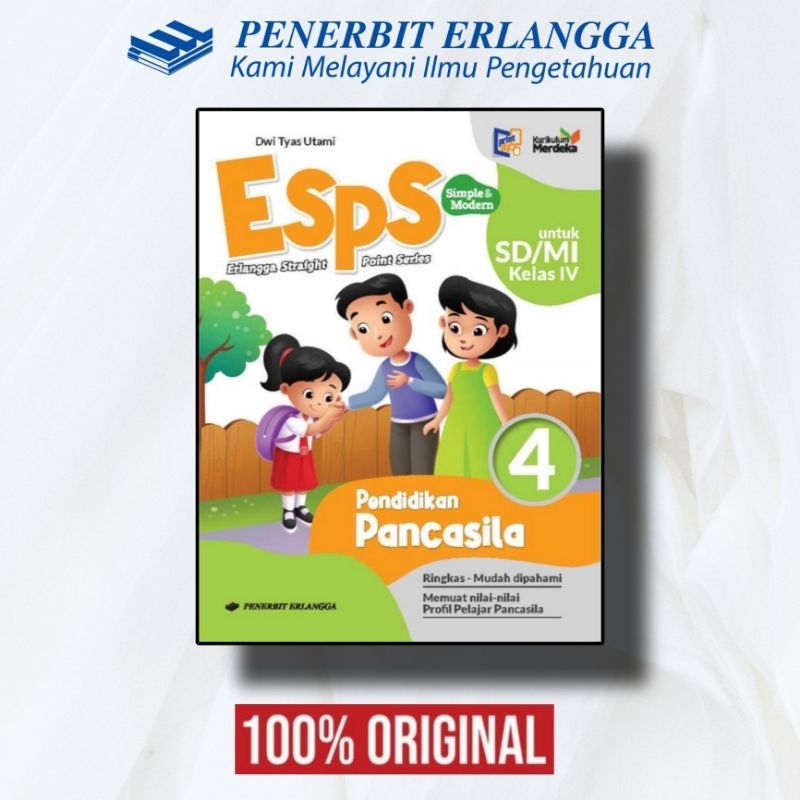 Jual Buku ESPS Pendidikan Pancasila Kelas 1 2 3 4 5 6 - Penerbit Erlangga | Shopee Indonesia
