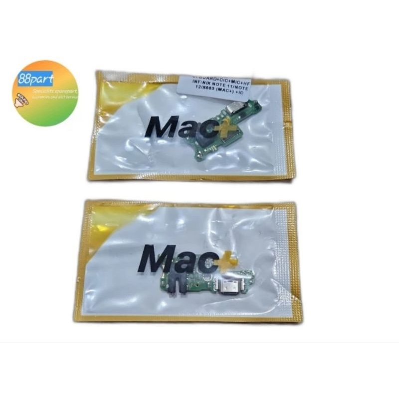 Jual PCB + CON TC + MIC + HF INFINIX NOTE 11 NOTE 12 X663 + IC | Shopee ...