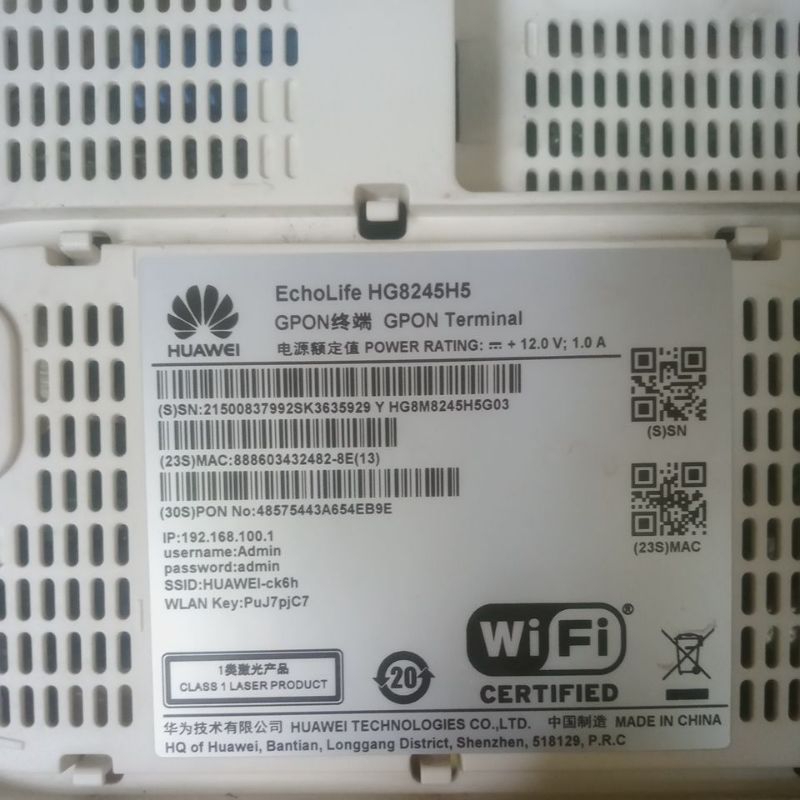 Jual Huawei gpon ont HG8245A HG8245H HG8245H5 | Shopee Indonesia