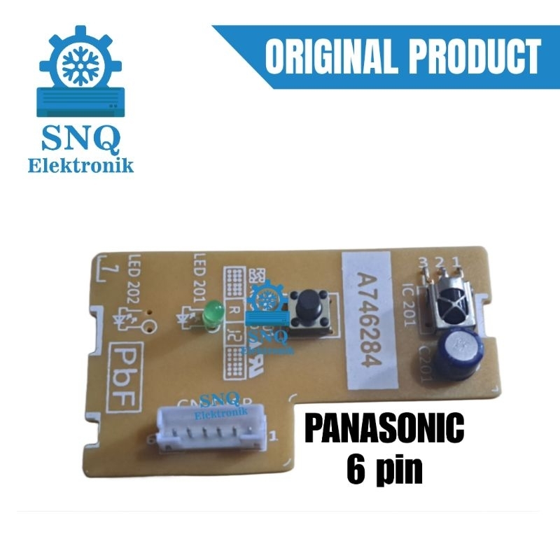 Jual Sensor AC Panasonic A746284 - Receiver AC Panasonic 6 pin - PCB ...
