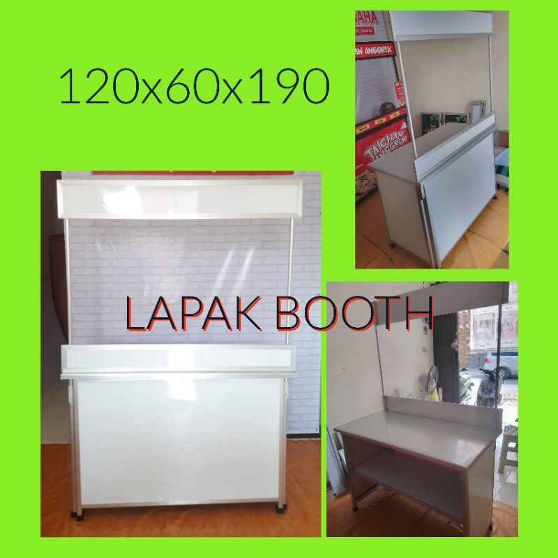 Jual Meja Lipat Gerobak Lipat Booth Portable Bisa Dilipat POLOS Bonus ...