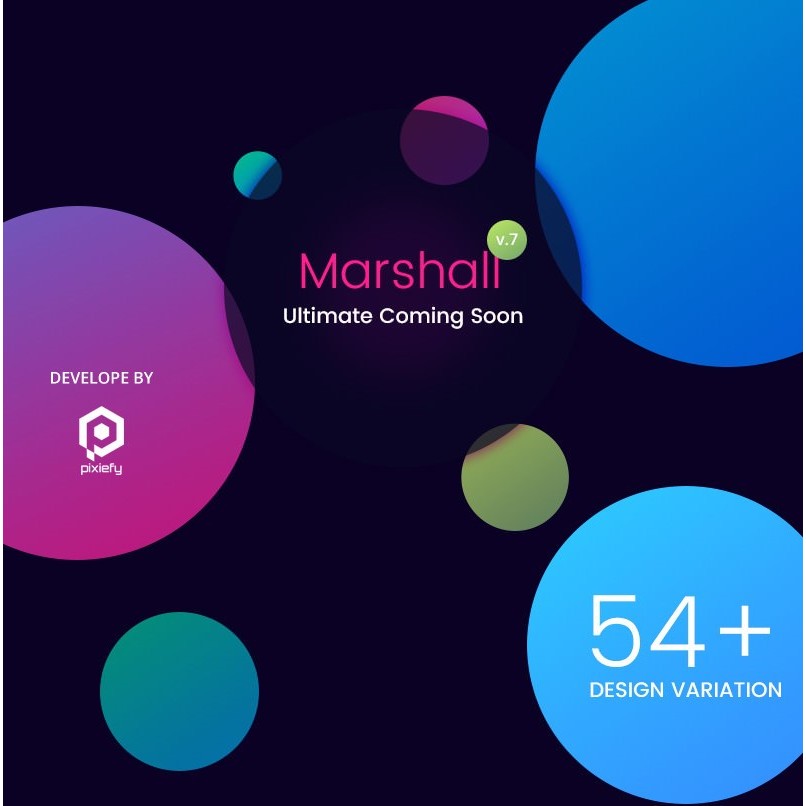 Jual Marshall v7.3 - Ultimate Coming Soon HTML Web Template (54+ Pages ...