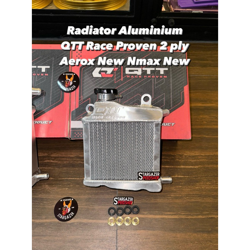 Jual Big Radiator Aluminium QTT Race Proven Yamaha Aerox New Nmax New ...