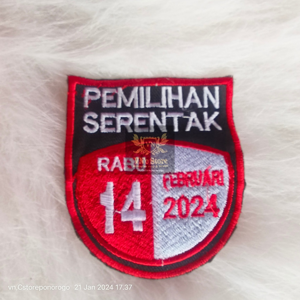 Jual logo KPU / logo pemilihan serentak / logo / bet / baju dinas / pns ...