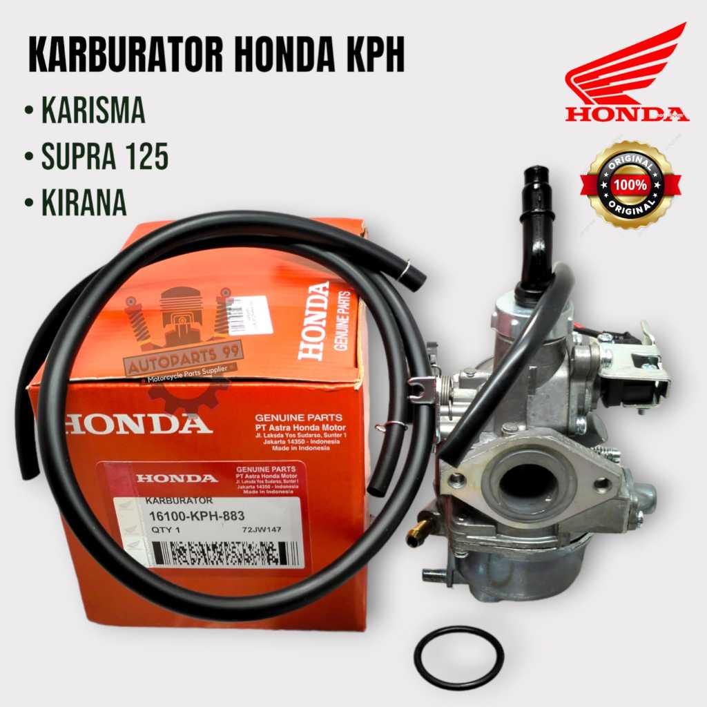 Jual Karburator Honda Karisma Supra 125 Kirana Original Karburator KPH ...