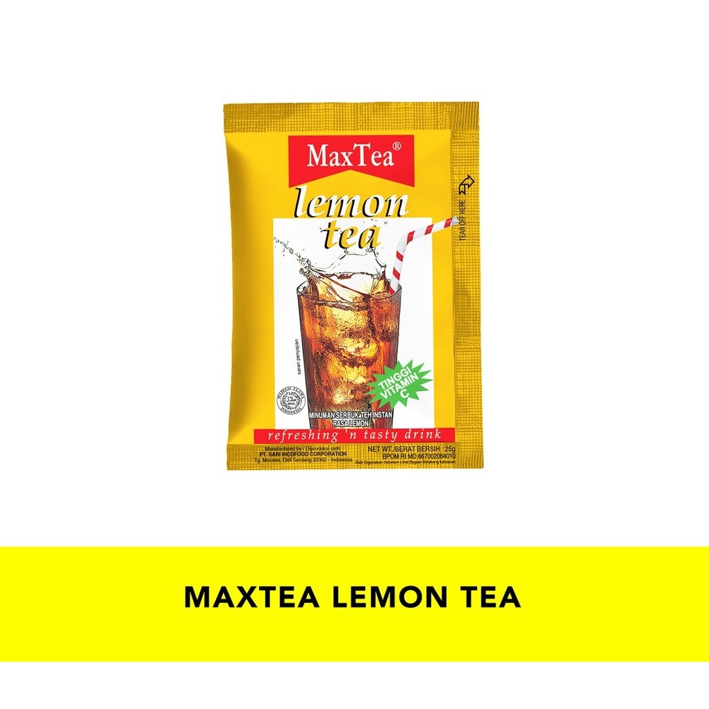 Jual Max Max Lemon Tea Renceng 10pcs | Shopee Indonesia
