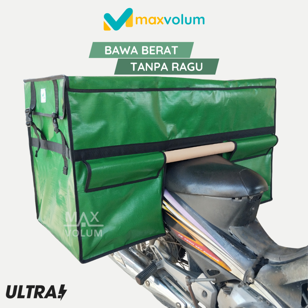 Jual MAXVOLUM Tas Motor ULTRA Super - Anti Air Tas Obrok | Tas Kronjot ...