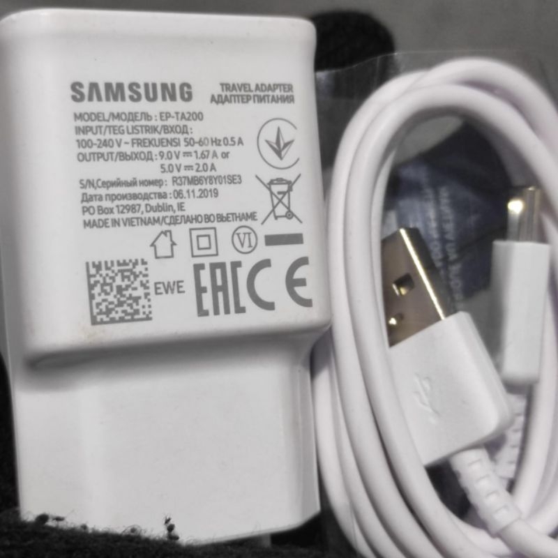 Jual Charger samsung 15w 15 watt Fast charging Copotan hp Original 100% | Shopee Indonesia