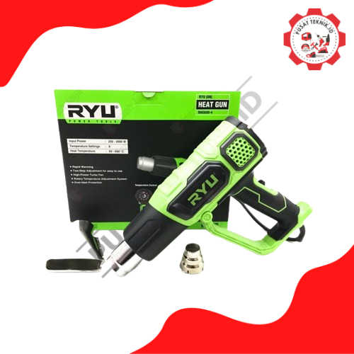Jual RYU RHG 600-4 HEAT GUN RYU RHG 600-4 MESIN PEMANAS PISTOL HOT GUN ...
