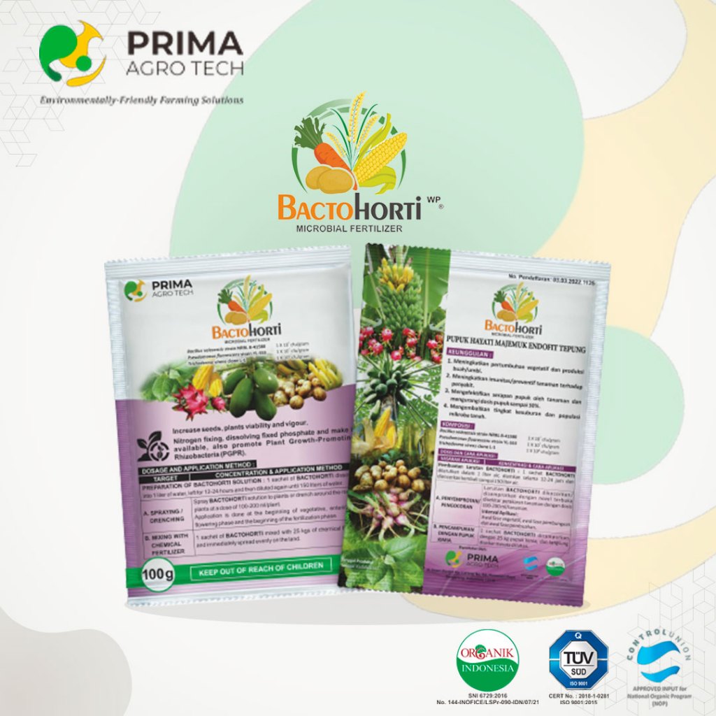 Jual BACTOHORTI - Fertilizer Biologi by Prima Agro Tech | Shopee Indonesia