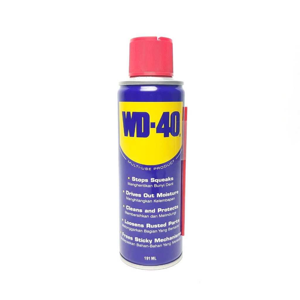 Jual WD-40 Cairan Pelumas Anti Karat Spray 191ml Original | Shopee Indonesia