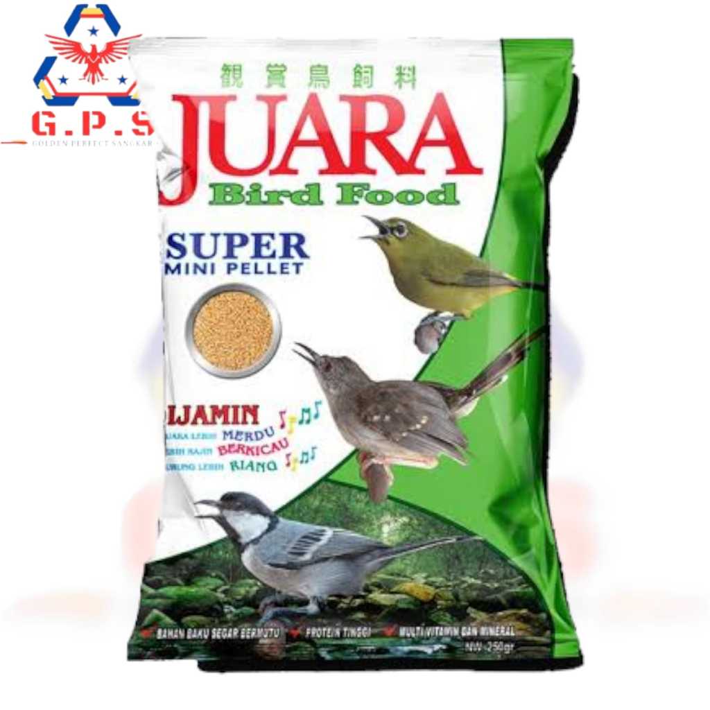Jual Voer Burung Juara Super Mini Pelet 450gr | Shopee Indonesia