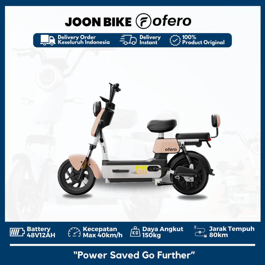 Jual OFERO Bike Sepeda Listrik Ledo Electric Sepeda Motor Listrik E ...