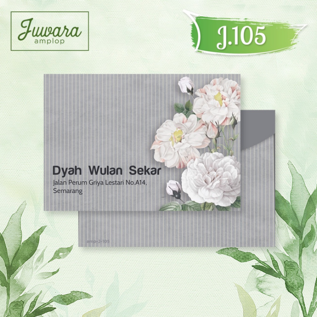 Jual Amplop Motif Juwara J 105 Isi 50 Lembar Tanpa Tulisan | Shopee Indonesia