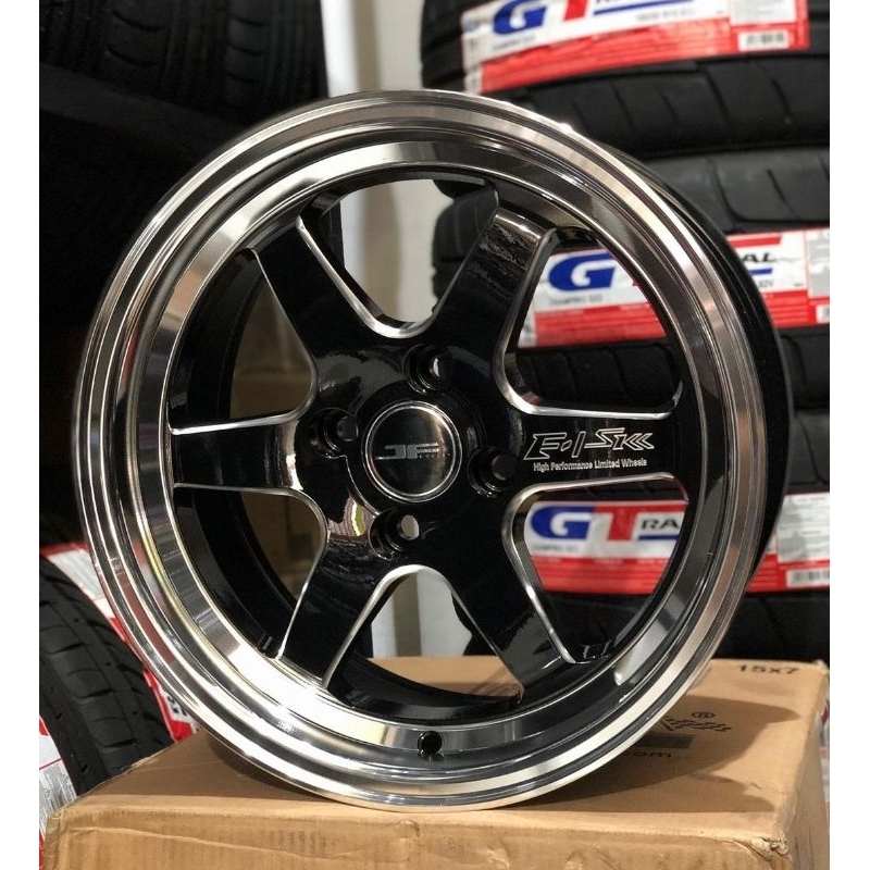 Jual New velg mobil racing ring 15 SAMLONG F1 velg r15 mobil mobilio ...