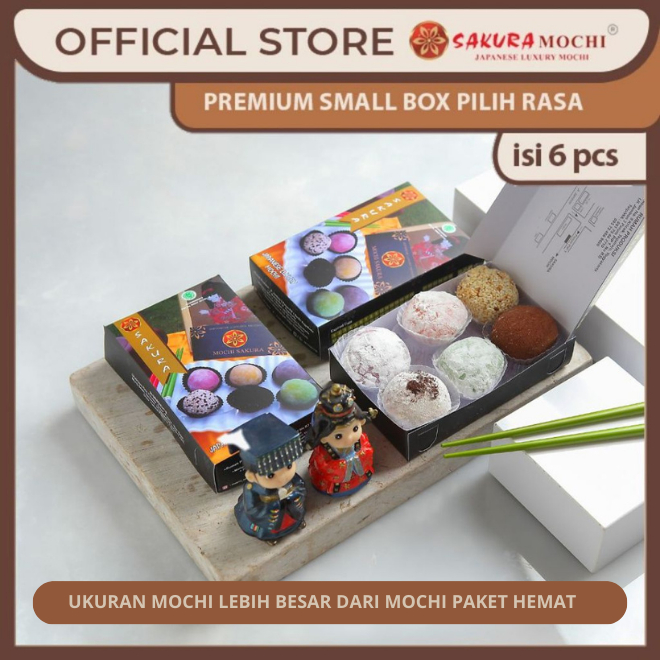Jual Sakura Mochi Pilih Rasa - Small Box 6 Pcs | Shopee Indonesia
