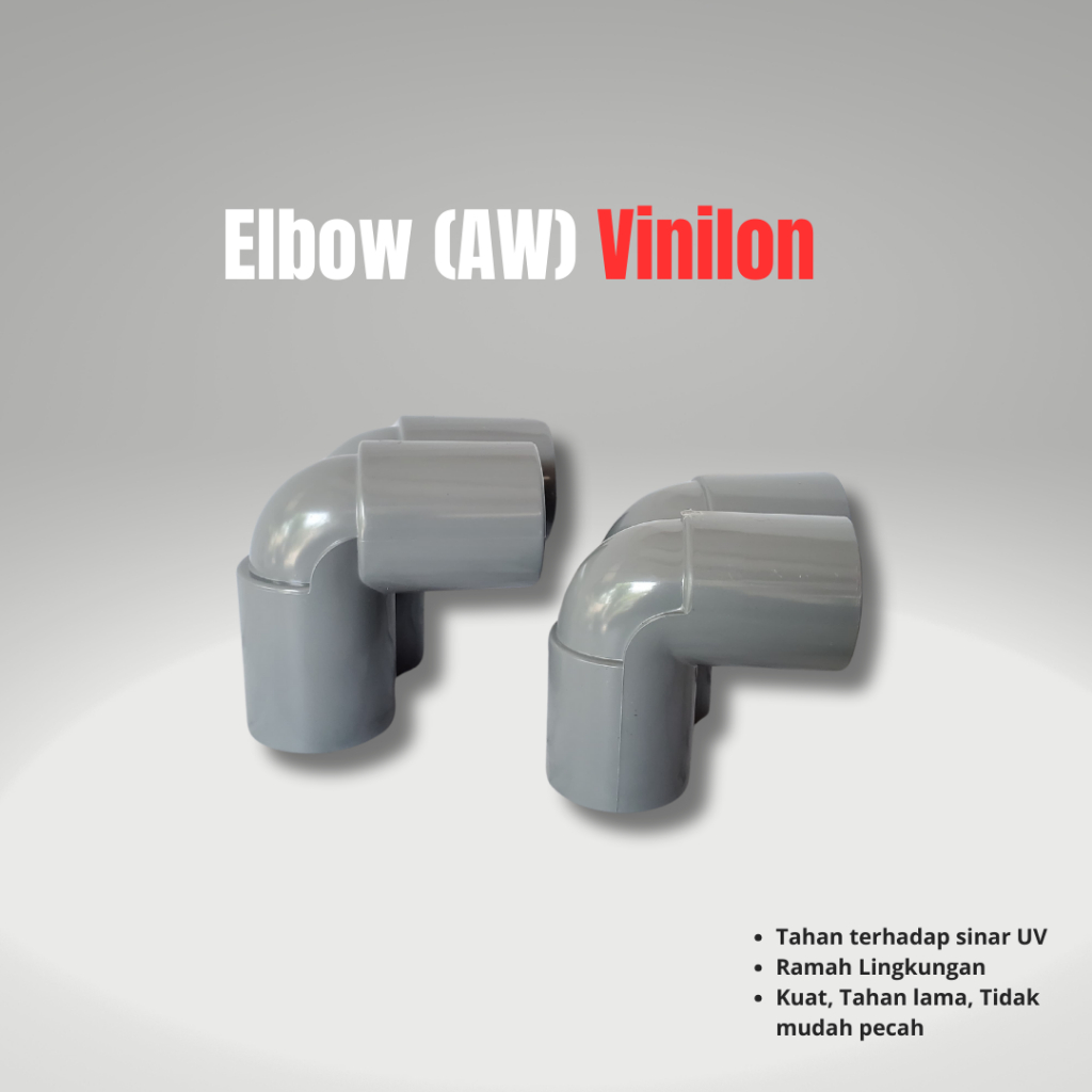 Jual Knee Elbow (AW) / Pvc Vinilon Aw / Knie 90 Derajat Pvc Vinilon Aw / Sambungan Pipa Pvc ...