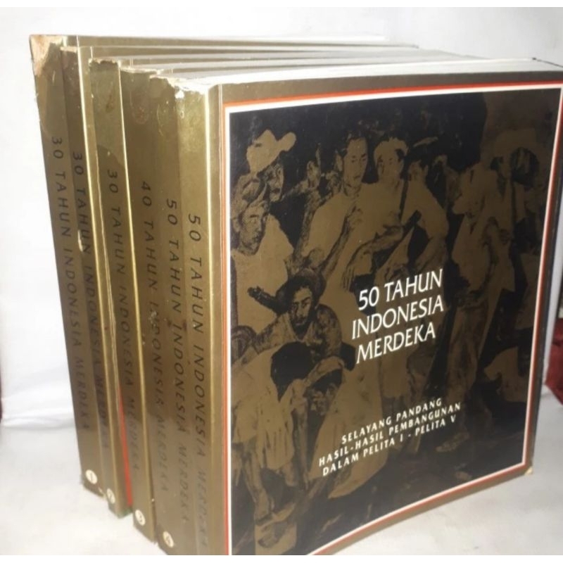 Jual BUKU ORIGINAL - 30 - 50 TAHUN INDONESIA MERDEKA Jilid 1 - 6 Set ...