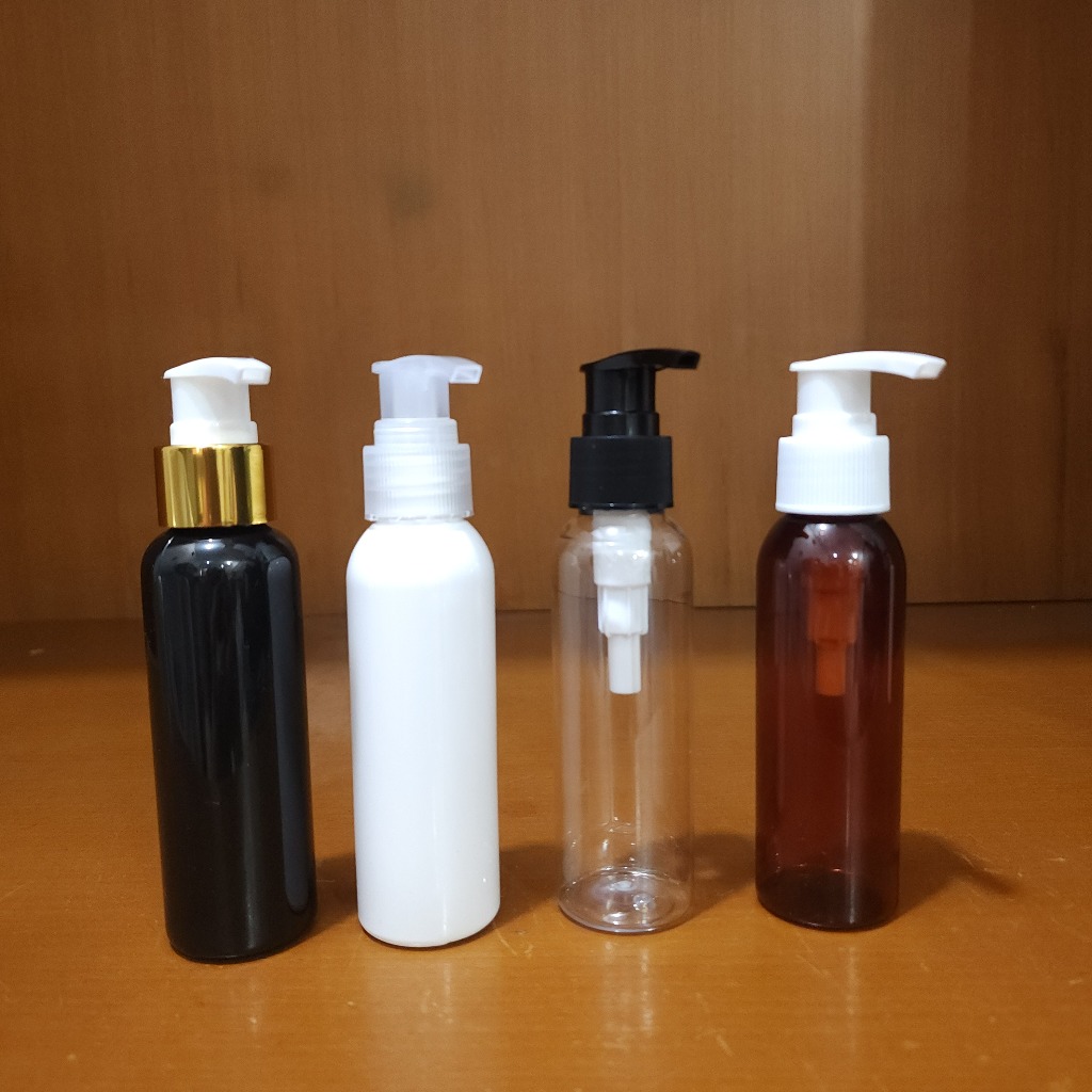 Jual Botol 100 ml Pump - Botol Pump Lotion 100ml Isi Ulang Botol Lotion Pump Refill Botol ...