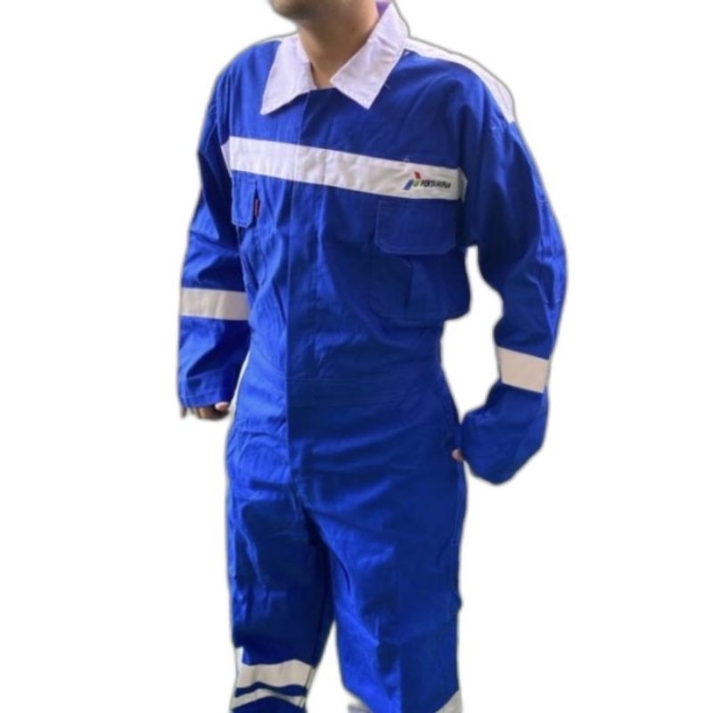 Jual Wearpack Pertamina Visitor Coverall New Nomex IIIA Size S-XL ...