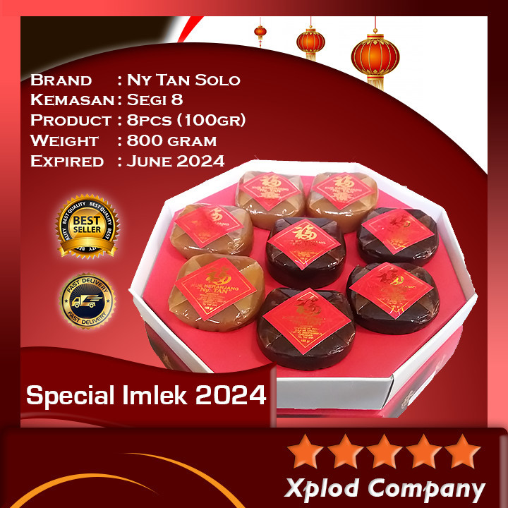 Jual Kue Keranjang Terlaris Produksi Ny Tan Packing Segi 8 Kemasan isi ... Jual Kue Keranjang Terlaris Produksi Ny Tan Packing Segi 8 Kemasan isi ...