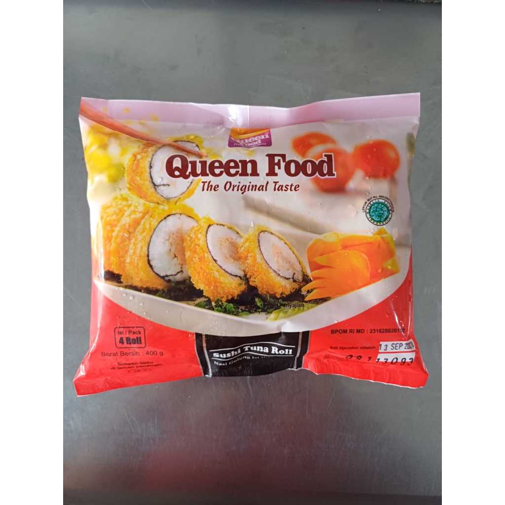 Jual Queen Food Sushi Tuna Roll 400g (4 roll) | Shopee Indonesia