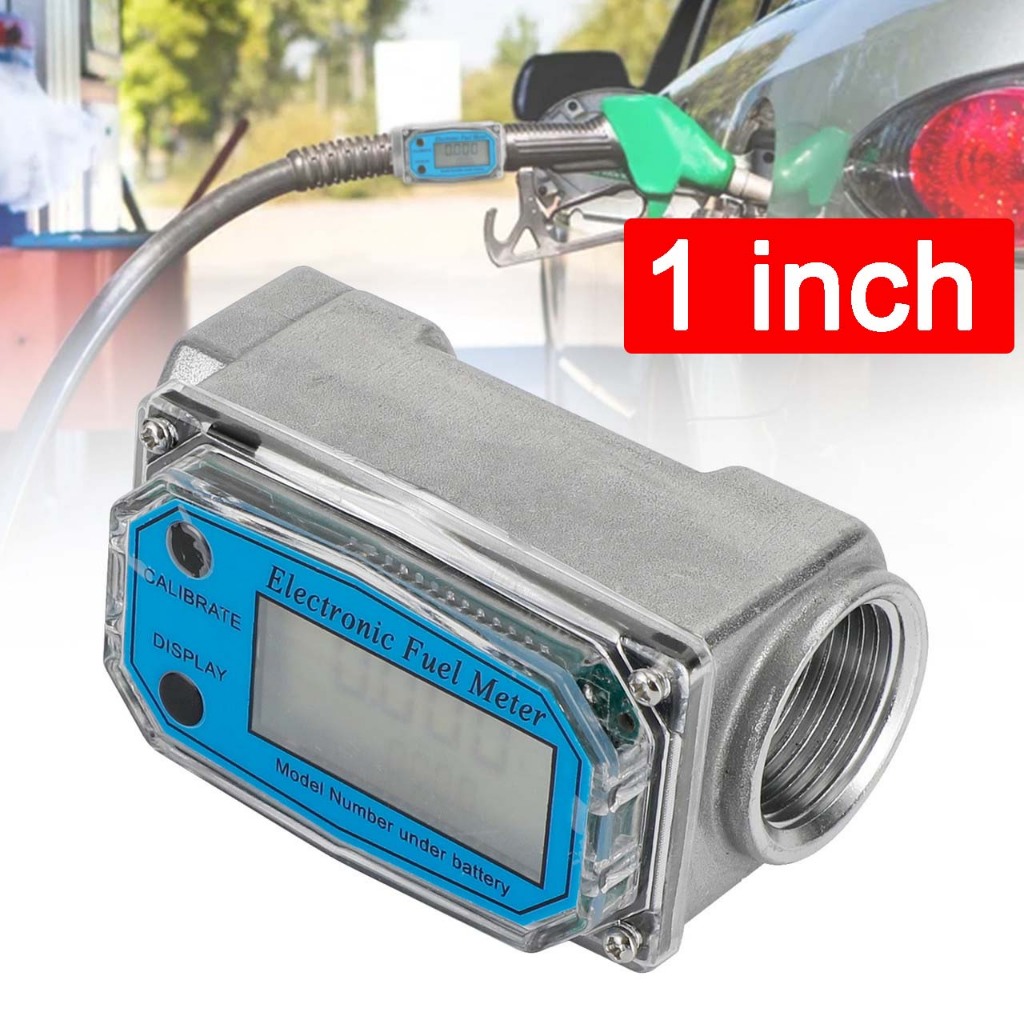 Jual Digital Turbine Flow Meter Turbin Display Lcd 1inch Fuel Fuelmeter Alat Ukur Laju Aliran ...