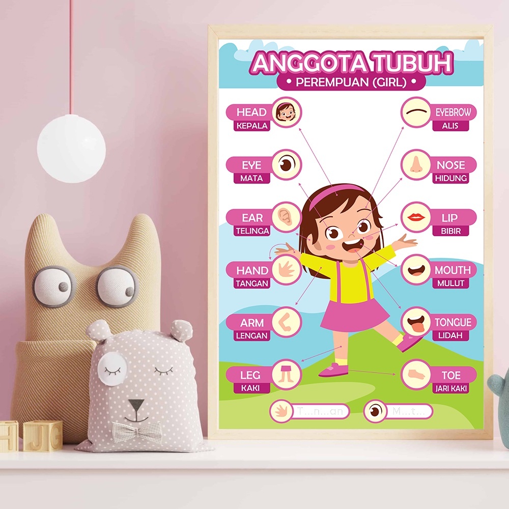 Jual Poster Edukasi Calistung Anak TK / PAUD | Shopee Indonesia