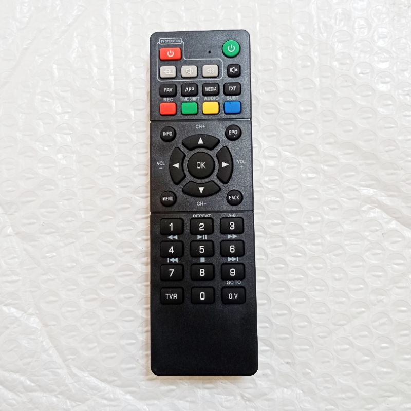 Jual remot stb polytron type 81J067 remote set top box polytron pdv ...