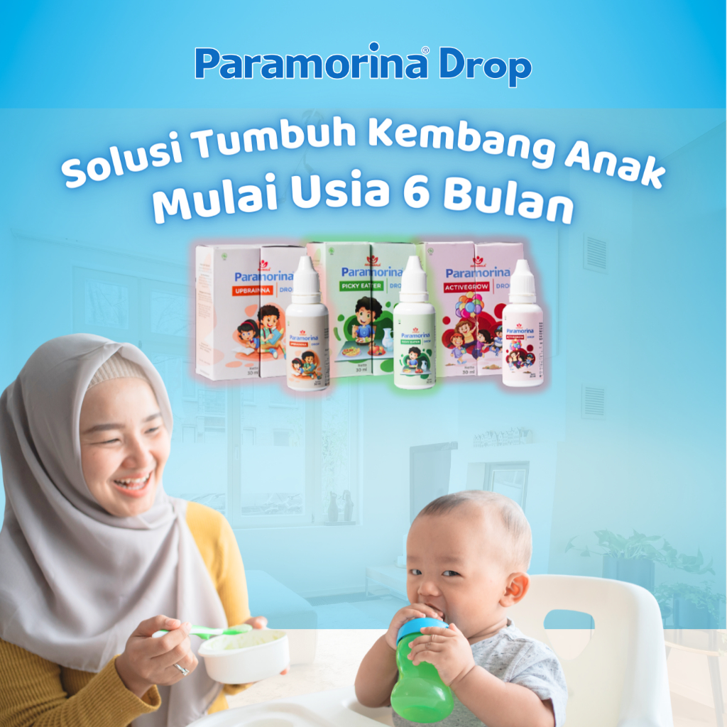 Jual Paramorina Drop Tetes Vitamin Anak Penambah Nafsu Makan Solusi ...