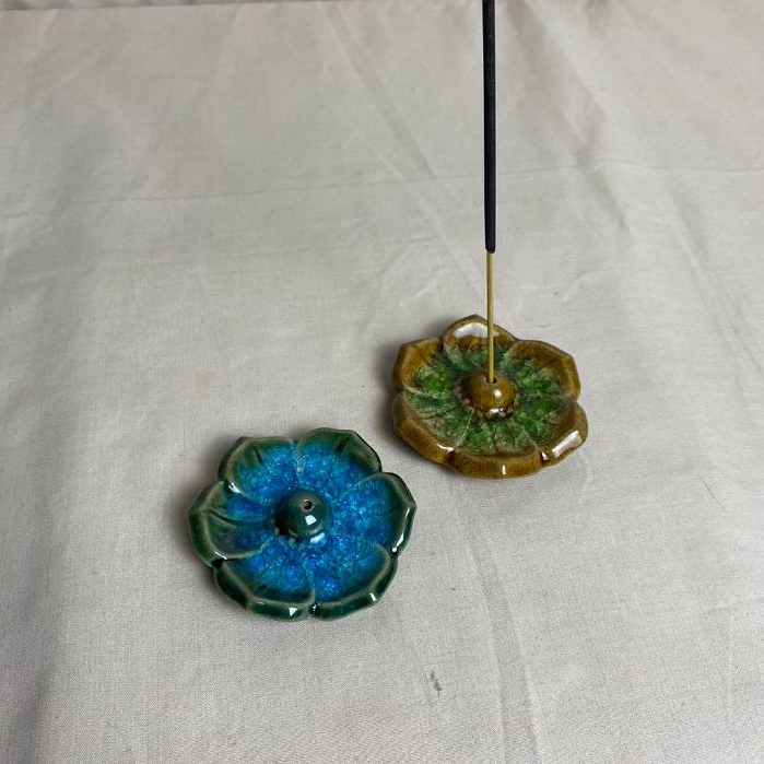 Jual Tempat Dupa Bunga Talok - Keramik - Handmade - Pottery - Souvenir ...