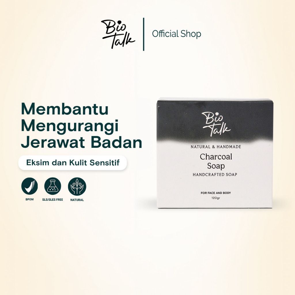 Jual Biotalk Sabun Natural Herbal Coffee Scrub Soap Kulit Coffe Mandi ...