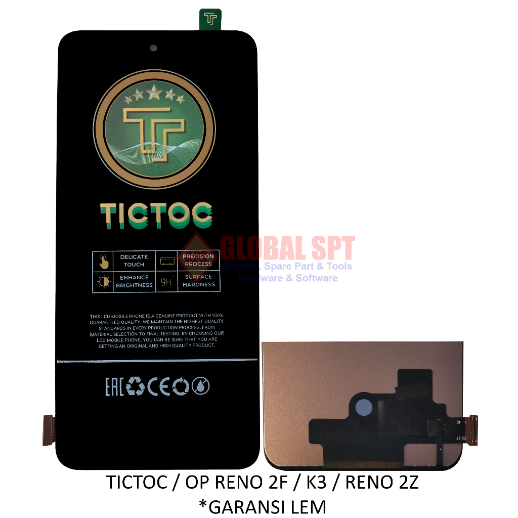 Jual TICTOC / LCD TOUCHSCREEN OPPO RENO 2F / K3 / RENO 2Z | Shopee ...