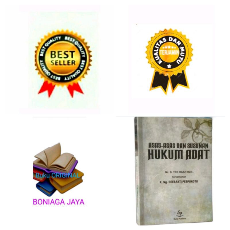 Jual Asas Asas Dan Susunan Hukum Adat - Mr. B. Ter Haar | Shopee Indonesia