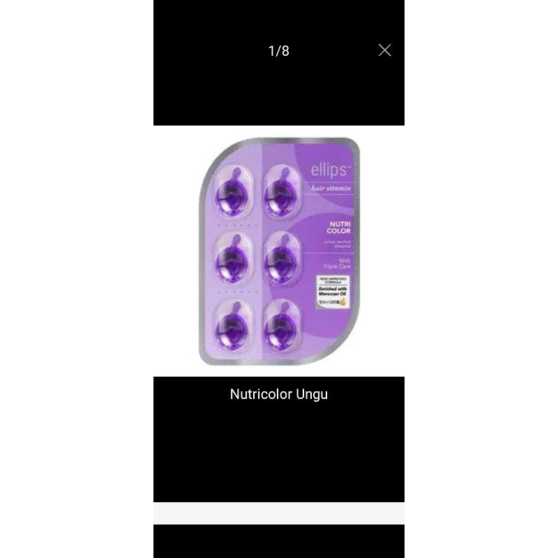 Jual Ellips Hair Vitamin ultra Treatment tube 8 ml/ellips sachet/ellips ...