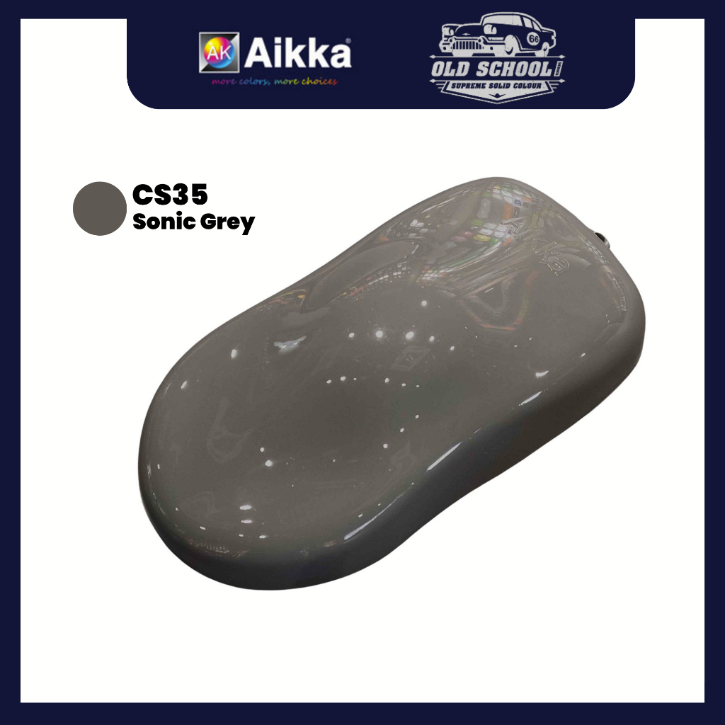 Jual CS35 SONIC GREY | AIKKA OLD SCHOOL SERIES | Shopee Indonesia