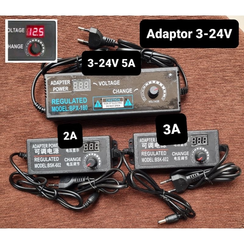 Jual Power supply adaptor adapter speed controller variabel digital DC ...