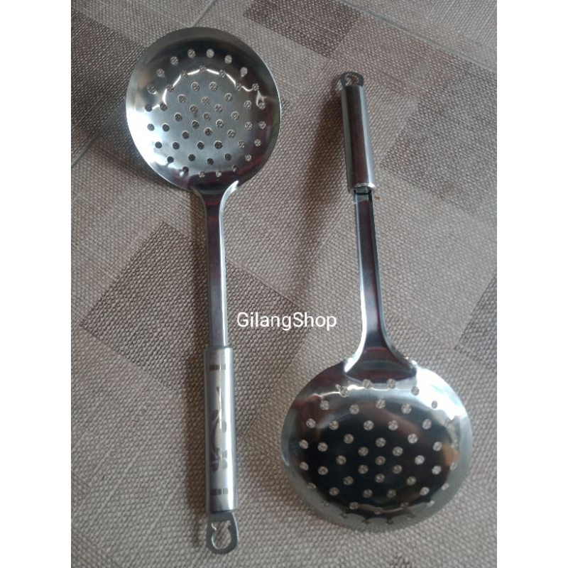Jual saringan mie serok stainless tebal | Shopee Indonesia