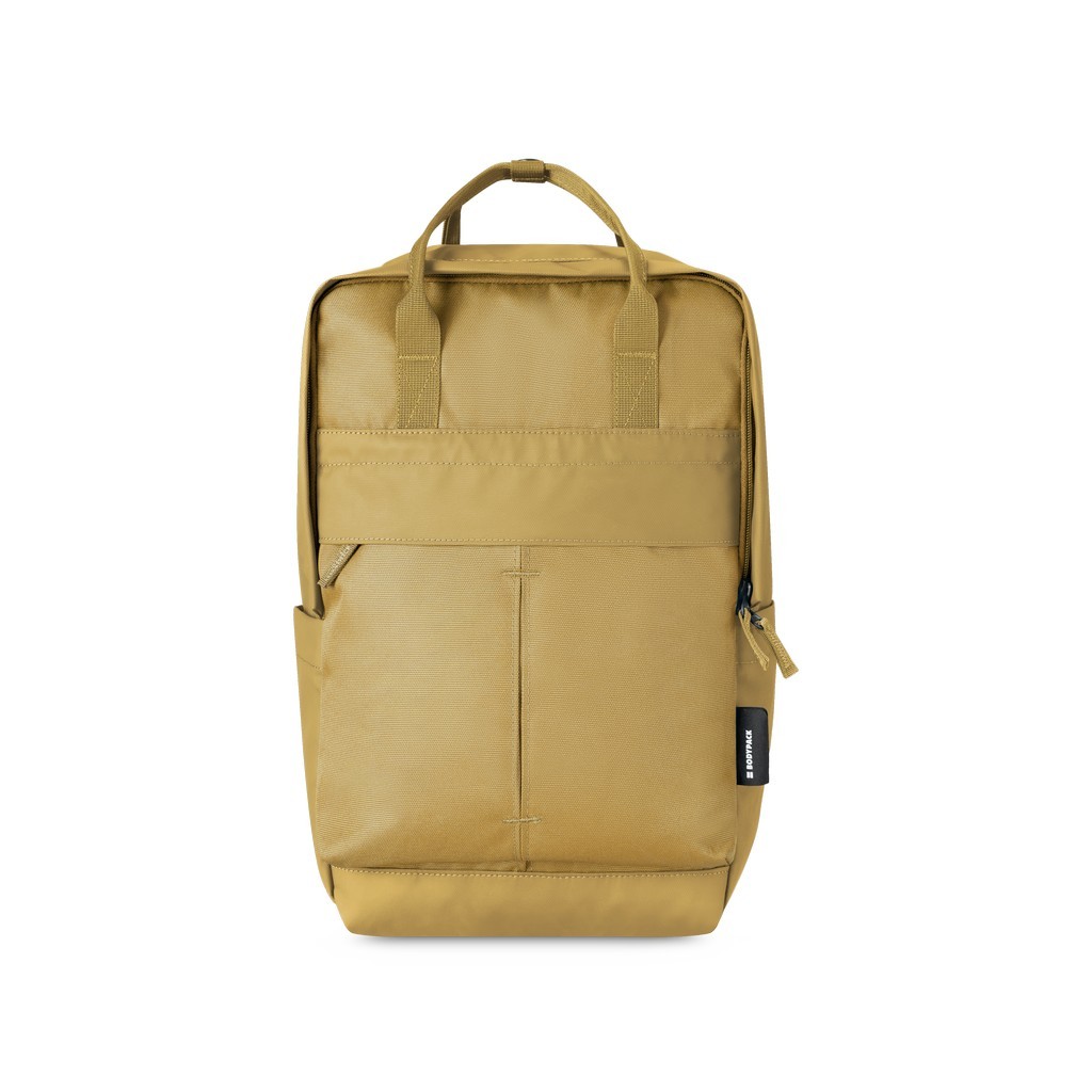 Jual Bodypack Harlin Laptop Backpack - Khaki | Shopee Indonesia