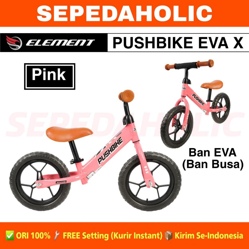 Jual Balance Bike PUSHBIKE RMB Ban EVA X Sepeda Keseimbangan Anak ...