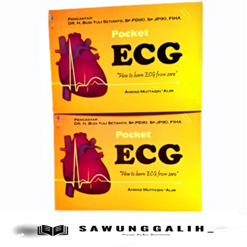 Jual Buku POCKET ECG EDISI TERBARU FULL COLOR | Shopee Indonesia