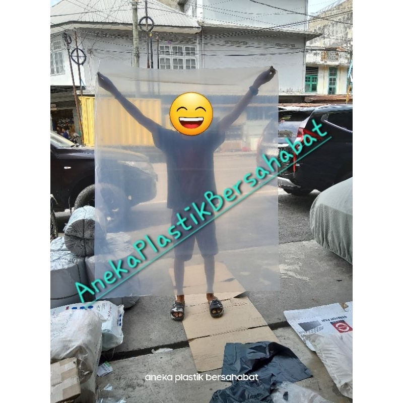 Jual ( ECERAN PERLEMBAR ) PE 120X150 plastik koper , plastik ikan mas ...