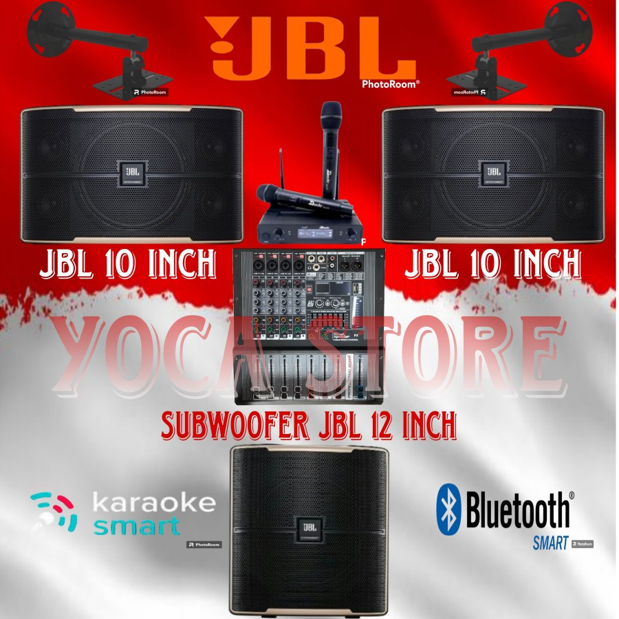 Jual Karaoke Set JBL 10 Inch PASSION 10 SUBWOOFER JBL 12 Inch Power ...