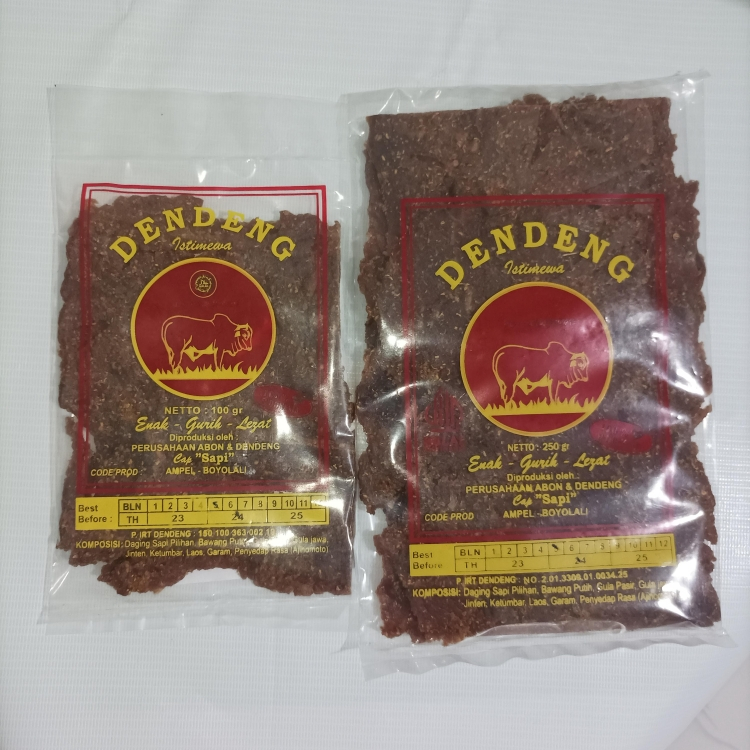 Jual Dendeng Sapi Cap Istimewa Dendeng Istimewa Sapi Asli Daging Sapi ...