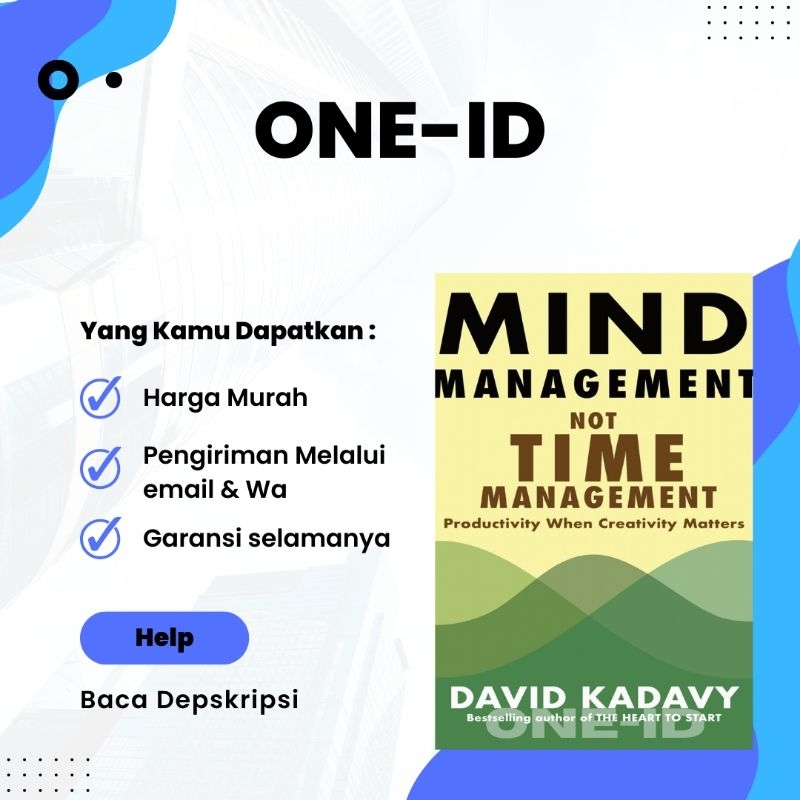 Jual Mind Management Not Time Management | Shopee Indonesia