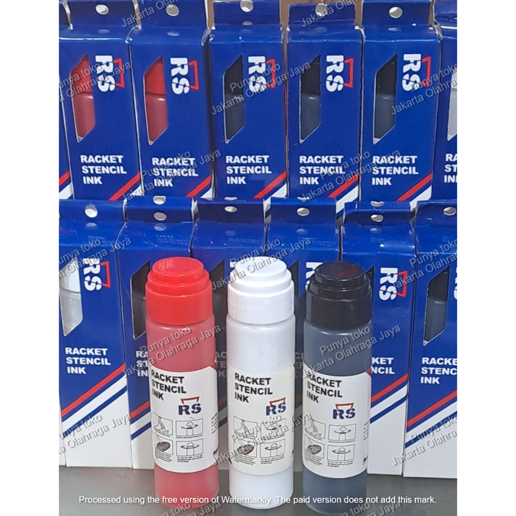 Jual Tinta senar raket RS Reinforce Speed stencil ink badminton ...