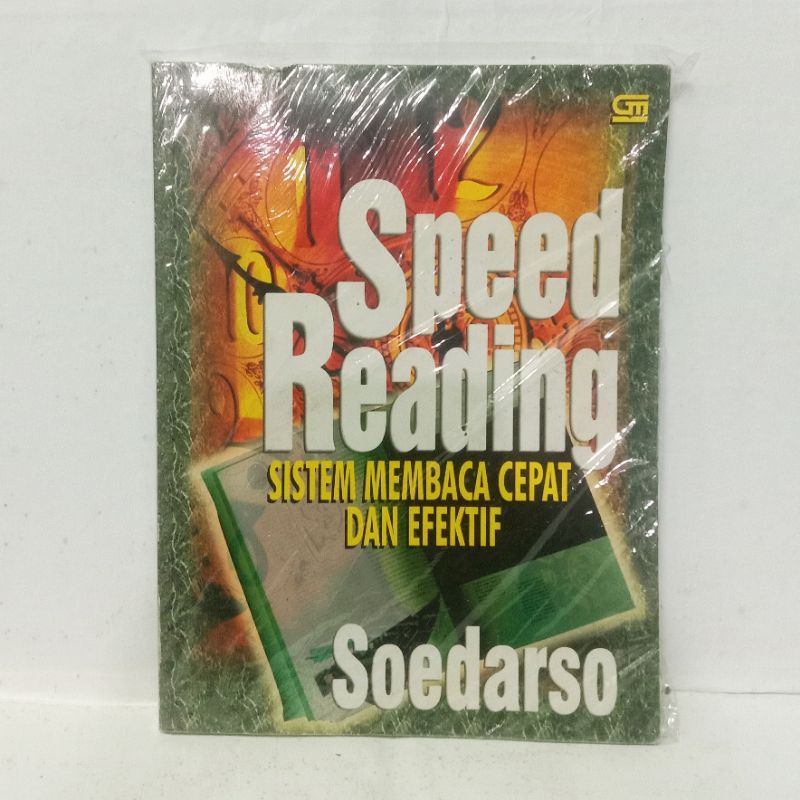 Jual SPEED READING SISTEM MEMBACA CEPAT dan EFEKTIF Soedarso Gramedia ...