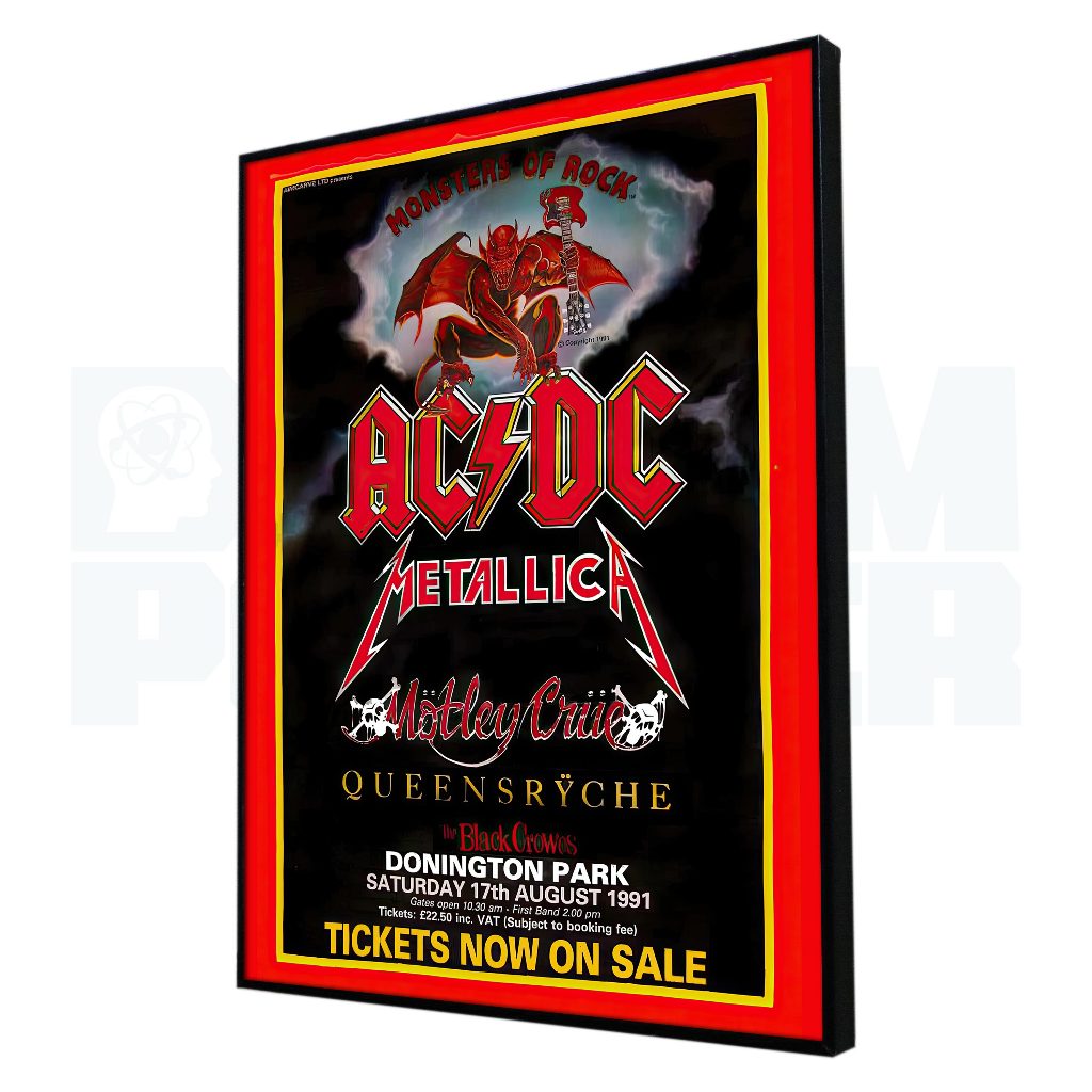 Jual Poster Band Frameblock Ukuran A3 30x40 cm | Poster Konser ACDC ...