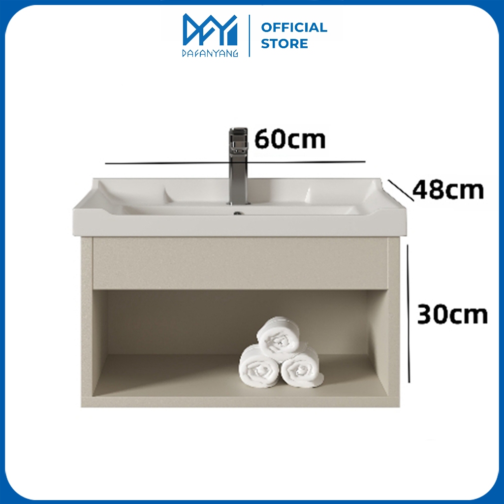 Jual [BARU] Wastafel Kabinet Kamar Mandi (43/50/60 CM) Aluminium ...